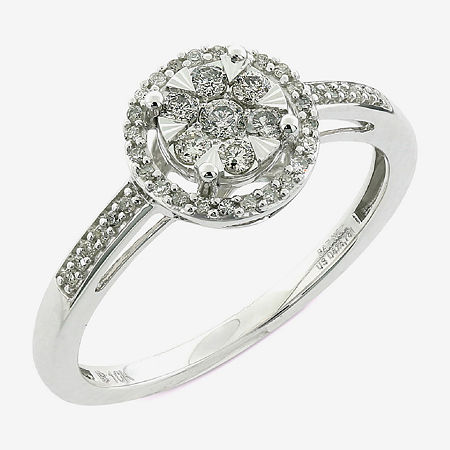 Click here for Diamond Blossom Womens 1/4 CT. T.W. Natural White... prices