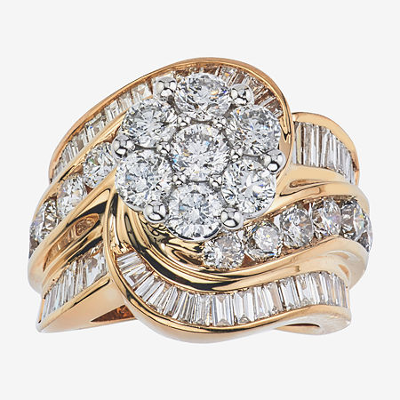 Click here for Diamond Blossom Womens 4 CT. T.W. Natural White Di... prices