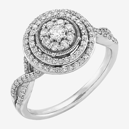 Click here for Limited Quantities! Womens 1/2 CT. T.W. Natural Wh... prices