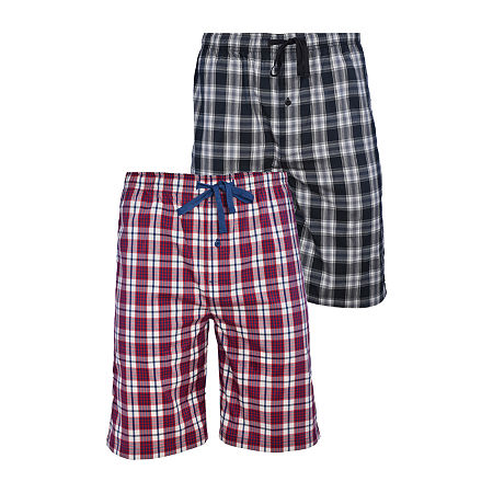 Click here for Hanes Stretch Mens 2-pc. Pajama Shorts  Medium  Re... prices