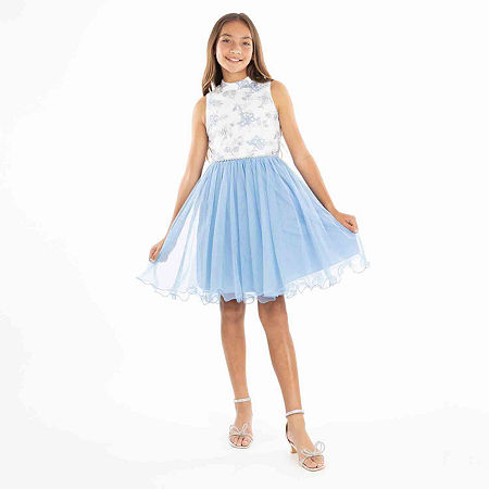 Click here for Speechless Big Kid Girls Sleeveless Fit + Flare Dr... prices