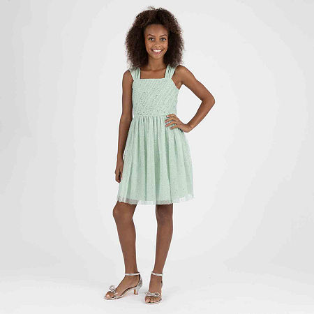 Click here for Speechless Big Kid Girls Sleeveless Fit + Flare Dr... prices