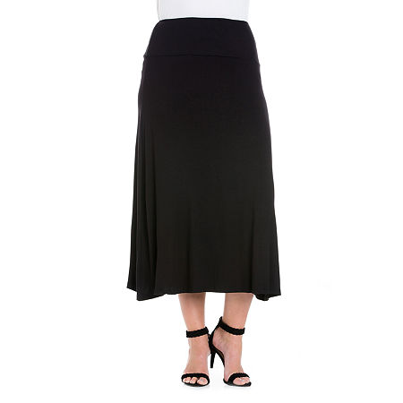 Click here for 24seven Comfort Apparel Womens Mid Rise Stretch Fa... prices