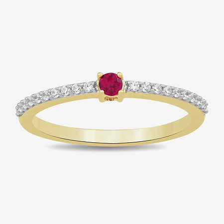Click here for Womens Gemstone Sterling Silver Side Stone Stackab... prices
