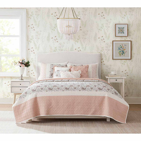 Madison Park Dawn 6-Pc. Quilt Set  King/California King - Blush