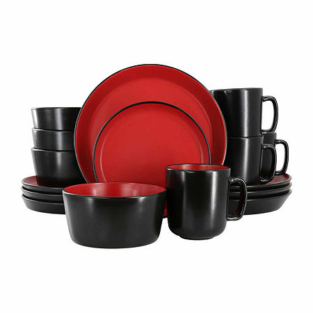 Click here for Elama Bacarra 16-pc. Stoneware Dinnerware Set  One... prices