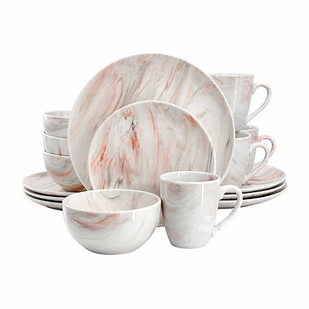Click here for Elama Fine Marble 16-pc. Porcelain Dinnerware Set... prices
