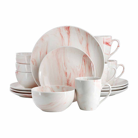 Click here for Elama Fine Marble 16-pc. Porcelain Dinnerware Set... prices