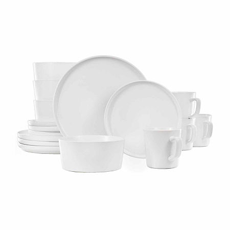 Click here for Elama Luxmatte 16-pc. Stoneware Dinnerware Set  On... prices