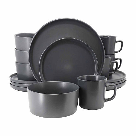 Click here for Elama Luxmatte 16-pc. Stoneware Dinnerware Set  On... prices