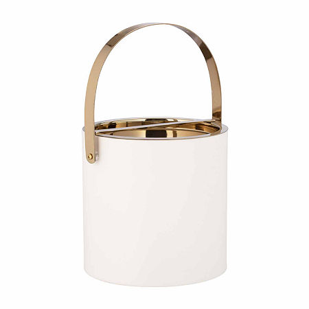 Kraftware Milan Ice Bucket  3 Quart - White