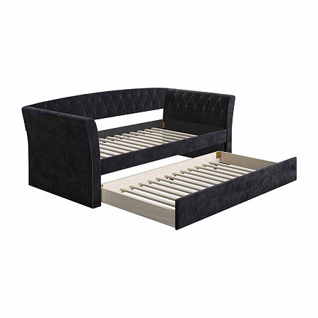 Click here for New Castle Upholstered Daybed  One Size  Black prices