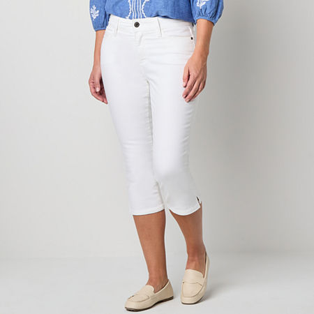 Click here for St. Johns Bay Womens Skinny Mid Rise Skinny Fit Ca... prices