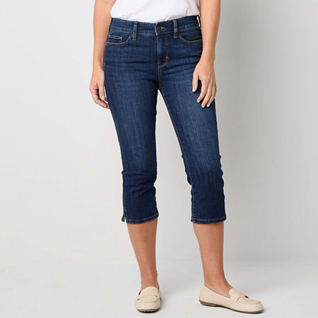 Click here for St. Johns Bay Womens Skinny Mid Rise Skinny Fit Ca... prices