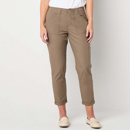 Click here for Liz Claiborne Womens Slim Mid Rise Cropped Pant  1... prices