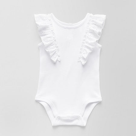 Click here for Okie Dokie Baby Girls Round Neck Sleeveless Rib Bo... prices
