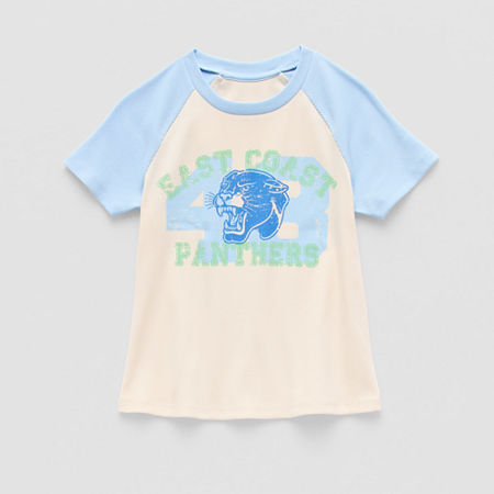 Click here for Thereabouts Rib Little & Big Kid Girls Crew Neck S... prices