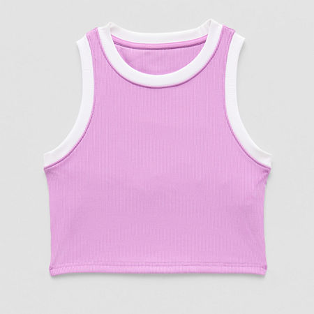 Click here for Xersion Ribbed Little & Big Kid Girls Long Line Br... prices