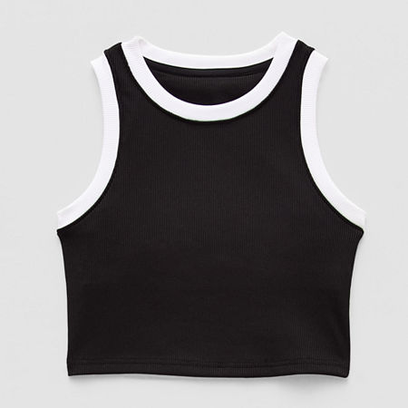 Click here for Xersion Ribbed Little & Big Kid Girls Long Line Br... prices