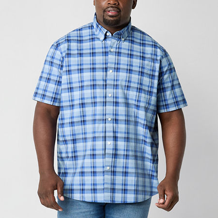 Click here for St. Johns Bay Mens Chambray Short Sleeve Classic F... prices