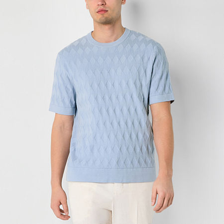 Click here for J. Ferrar Mens Crew Neck Short Sleeve Pullover Swe... prices
