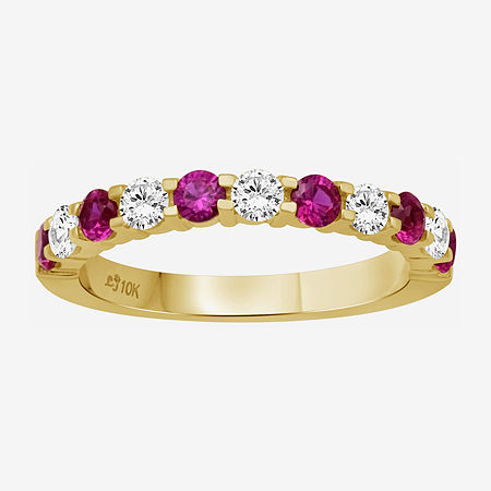 Click here for Womens Gemstone & 1/2 CT. T.W. Lab-Grown Diamond 1... prices
