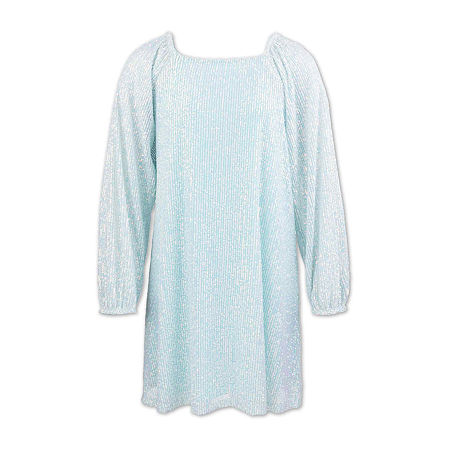 Click here for Speechless Big Kid Girls Long Sleeve Shift Dress... prices