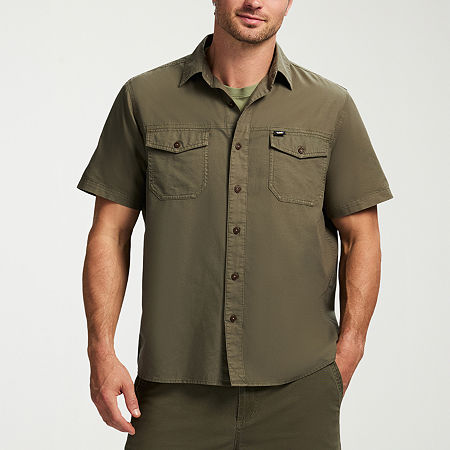 Click here for CAT Utility Mens Short Sleeve Regular Fit Button-D... prices