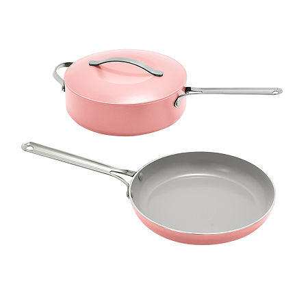 GreenPan Nova 3-Pc. Nonstick Fry & Saute Pan Set - Terra Cotta