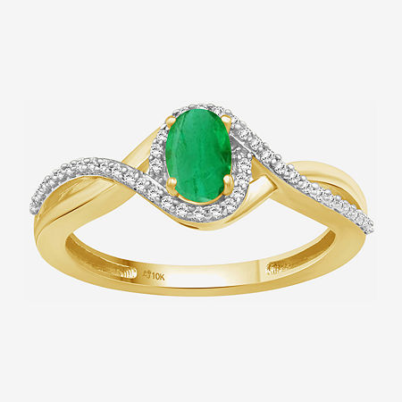 Click here for Womens Gemstone & 1/10 CT. T.W. Natural Diamond 10... prices