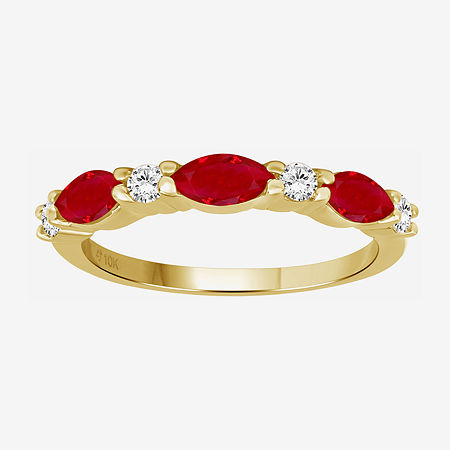 Click here for Womens Gemstone & 1/8 CT. T.W. Natural Diamond 10K... prices