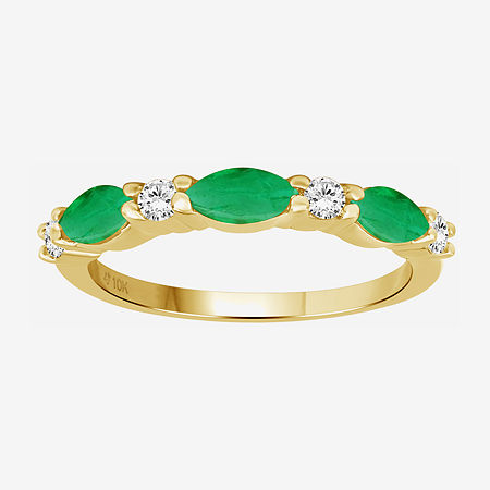 Click here for Womens Gemstone & 1/8 CT. T.W. Natural Diamond 10K... prices
