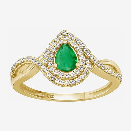 Click here for Womens Gemstone & 1/5 CT. T.W. Natural Diamond 10K... prices