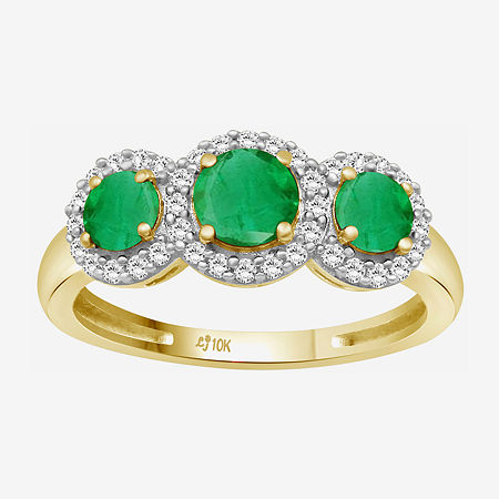 Click here for Womens Gemstone & 1/5 CT. T.W. Natural Diamond 10K... prices
