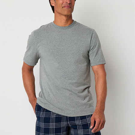 Click here for Stafford Mens Crew Neck Short Sleeve Pajama Top  L... prices