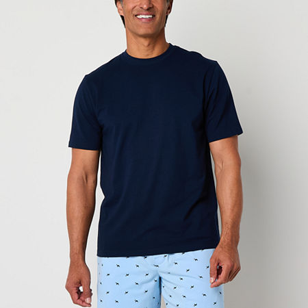 Click here for Stafford Mens Crew Neck Short Sleeve Pajama Top  S... prices
