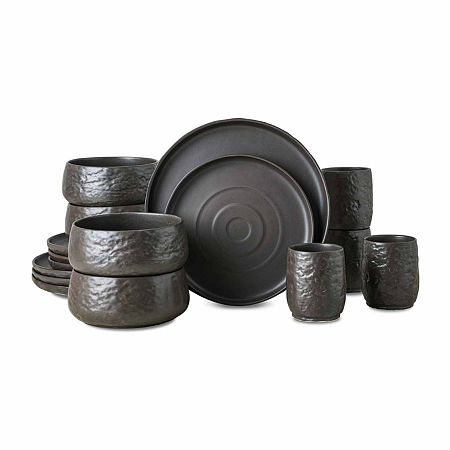 Click here for Stone by Mercer Project Shosai 16 Pc. Dinnerware S... prices