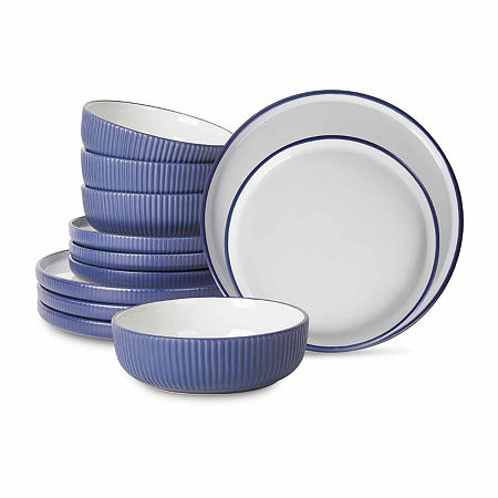 Click here for Christian Siriano Laro 12 Pc. Dinnerware Set  Serv... prices