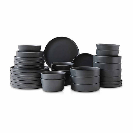 Stone Lain Celina 32 Pc. Dinnerware Set  Service for 8 - Gray
