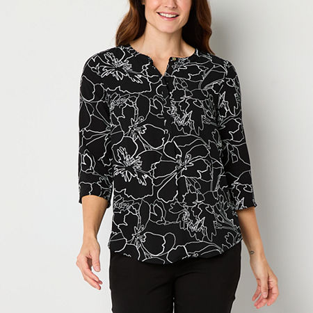 Click here for Liz Claiborne Womens 3/4 Sleeve Tunic Top  X-large... prices