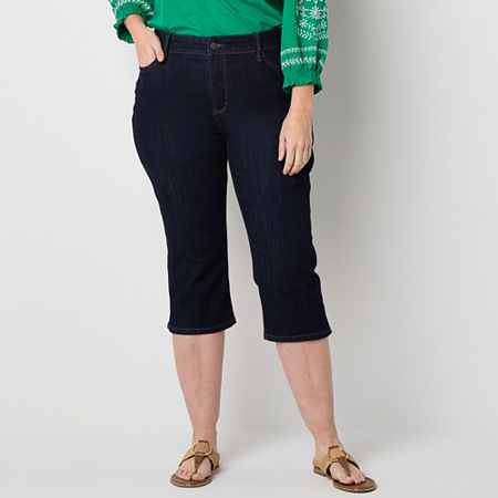 Click here for St. Johns Bay Womens Skinny Mid Rise Skinny Fit Pl... prices