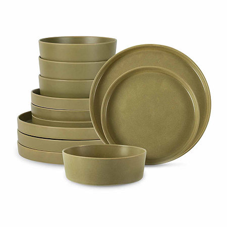 Click here for Stone by Mercer Project Modan 12 Pc. Dinnerware Se... prices