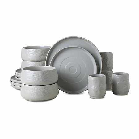Click here for Stone by Mercer Project Shosai 16 Pc. Dinnerware S... prices