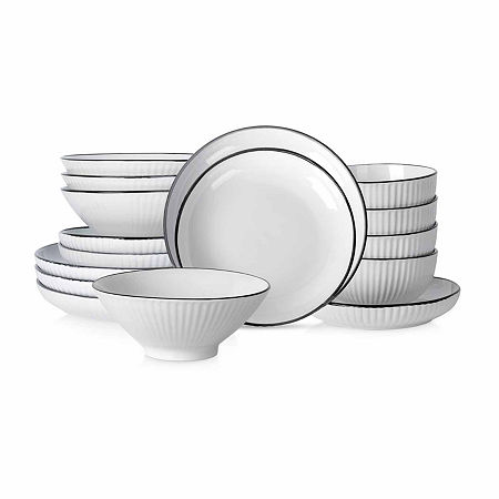 Click here for Christian Siriano New York Lustra 16-pc. Stoneware... prices