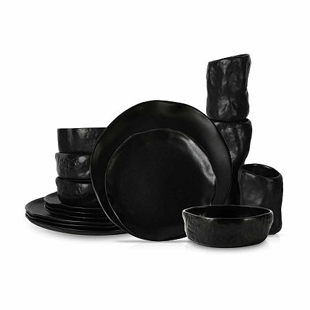 Click here for Stone by Mercer Project Atik 16-pc. Stoneware Dinn... prices