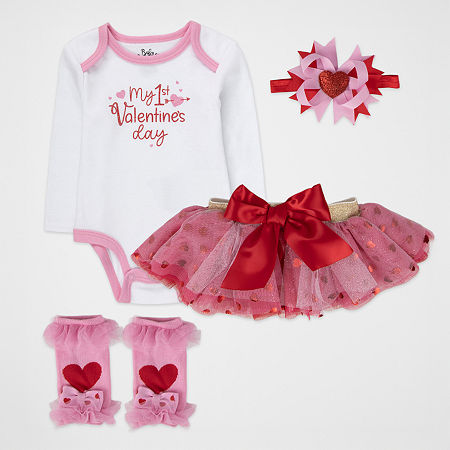 Click here for Baby Essentials First Valentines Day Baby Girls 4-... prices