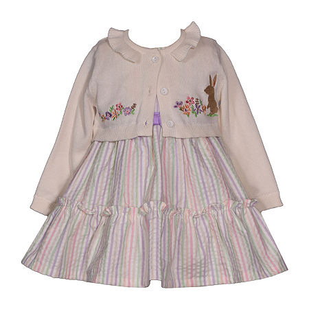 Click here for Bonnie Jean Toddler Girls Drop Shoulder 2-pc. Dres... prices