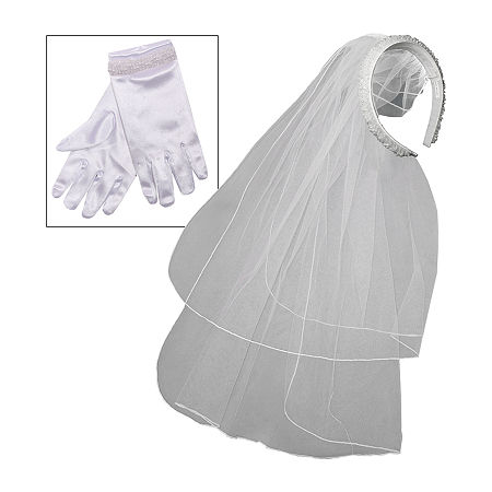 Click here for Bonnie Jean Veil  One Size  White prices