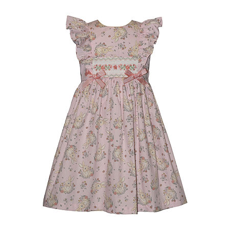 Click here for Bonnie Jean Little Girls Short Sleeve Flutter A-Li... prices