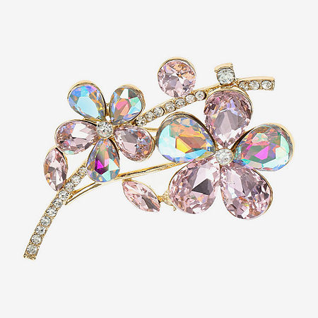 Click here for Monet Pink Glass Pin  One Size  Multiple Colors prices